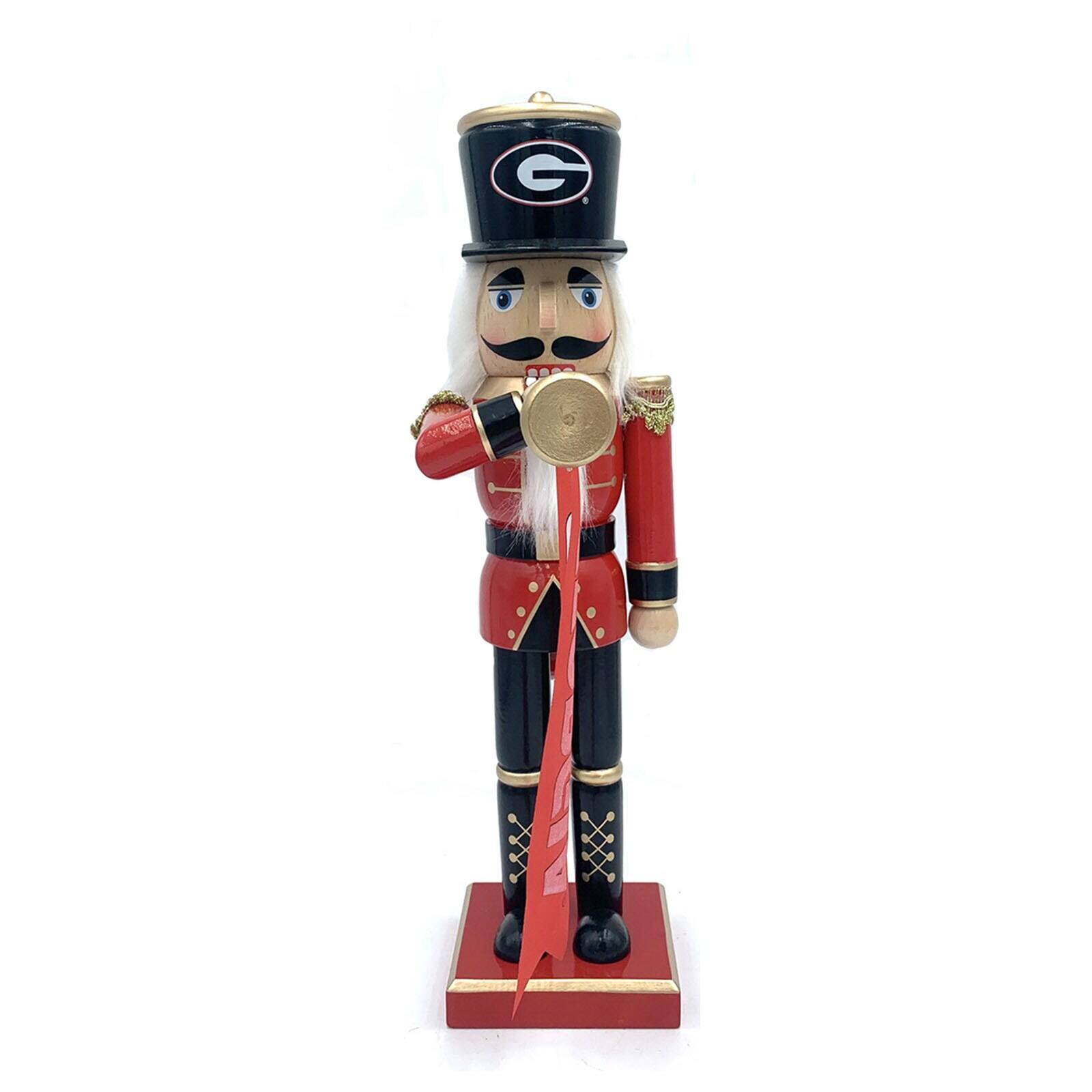 Santa's Workshop Georgia Bulldogs 14" Bugler Nutcracker Red 200651829 ...