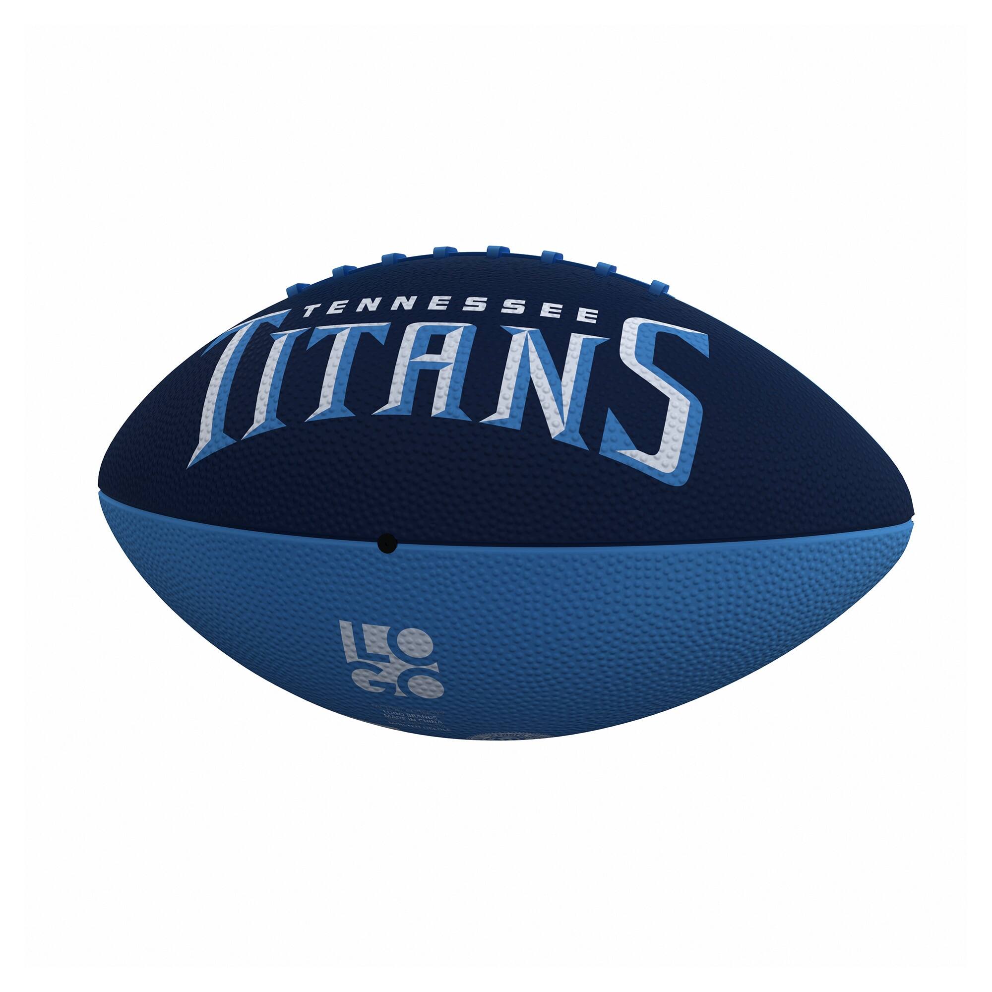 Logo Brands Tennessee Titans Pinwheel Logo Junior Football Multicolor ...