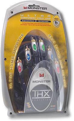 Best Buy: Monster Cable 8' THX Component Video Cable ULT V1000 CV-8