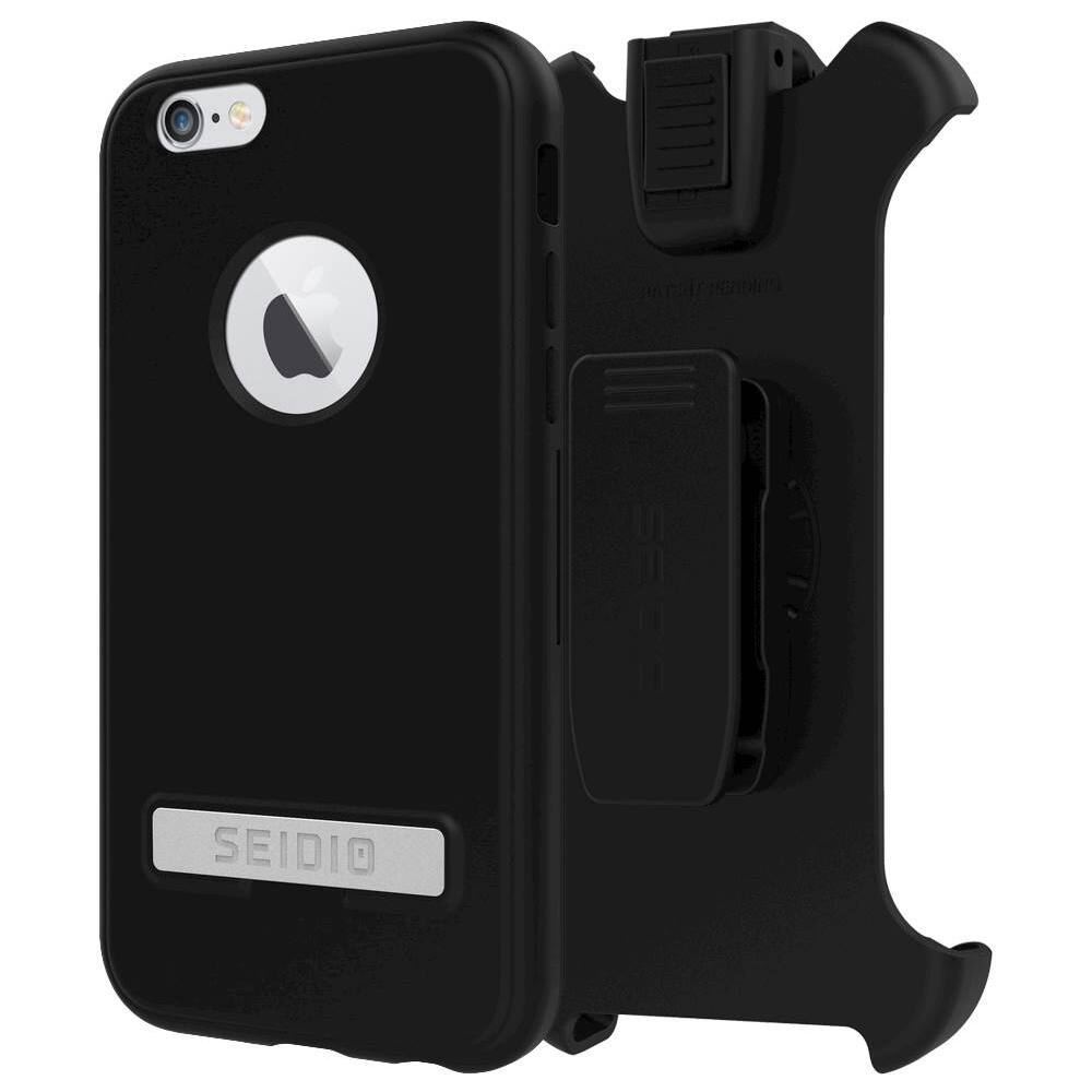 Best Buy: Seidio CAPSA Combo Case for Apple® iPhone® 6 and 6s Black BD2 ...
