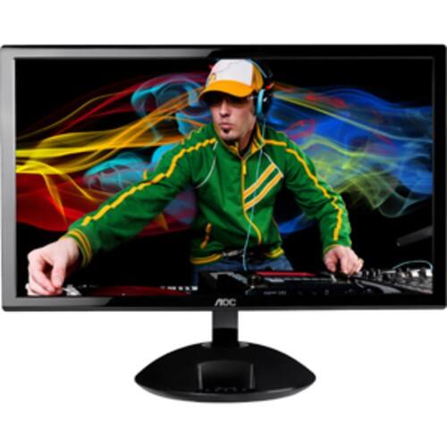 Best Buy: AOC 23" Widescreen Flat-Panel LED HD Monitor Glossy Piano ...