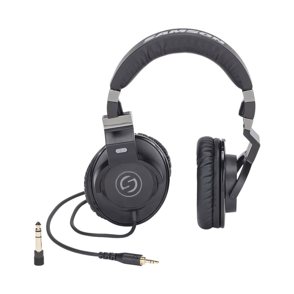 Samson Audio Studio Wired Over the Ear Headphones Black SAZ35 - Best Buy