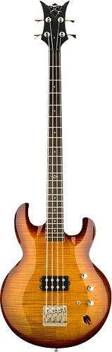 Best Buy: DBZ Guitars Imperial FM 4-String Electric Bass Guitar Amber ...