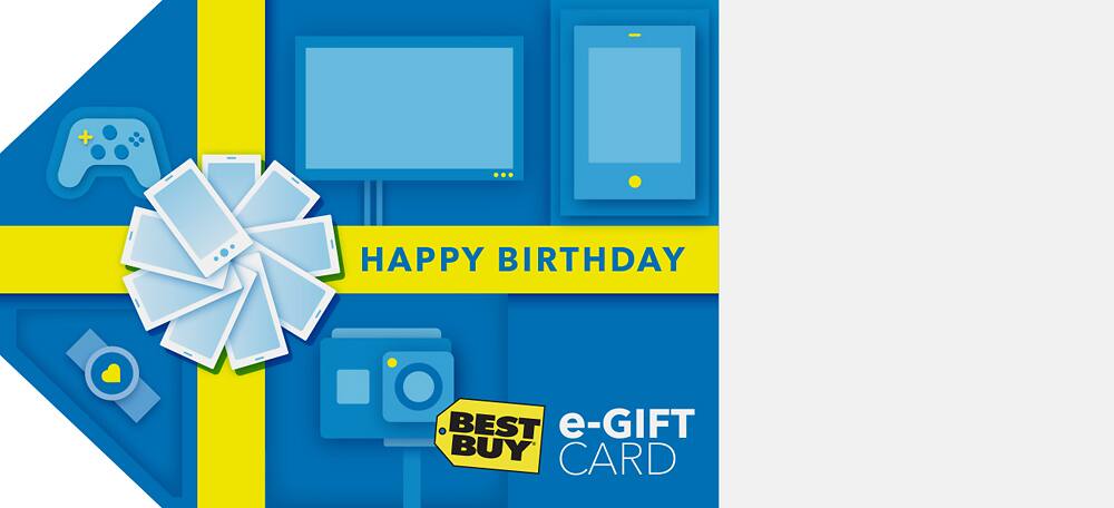 Customer Reviews: Best Buy® $30 Happy Birthday Present Gift Card ...