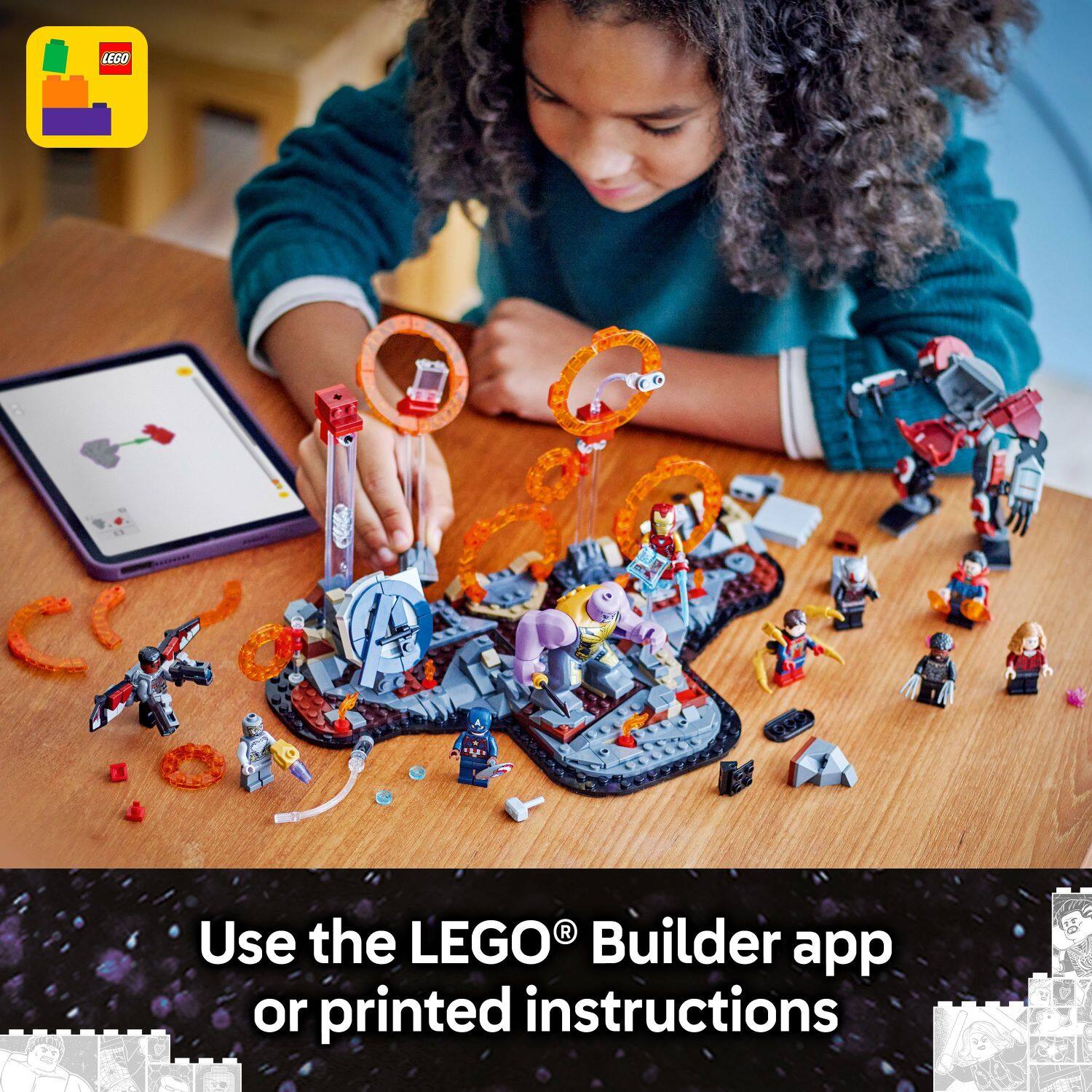 LEGO Marvel Avengers: Endgame Final Battle Building Set 76323 6527613 - Best Buy