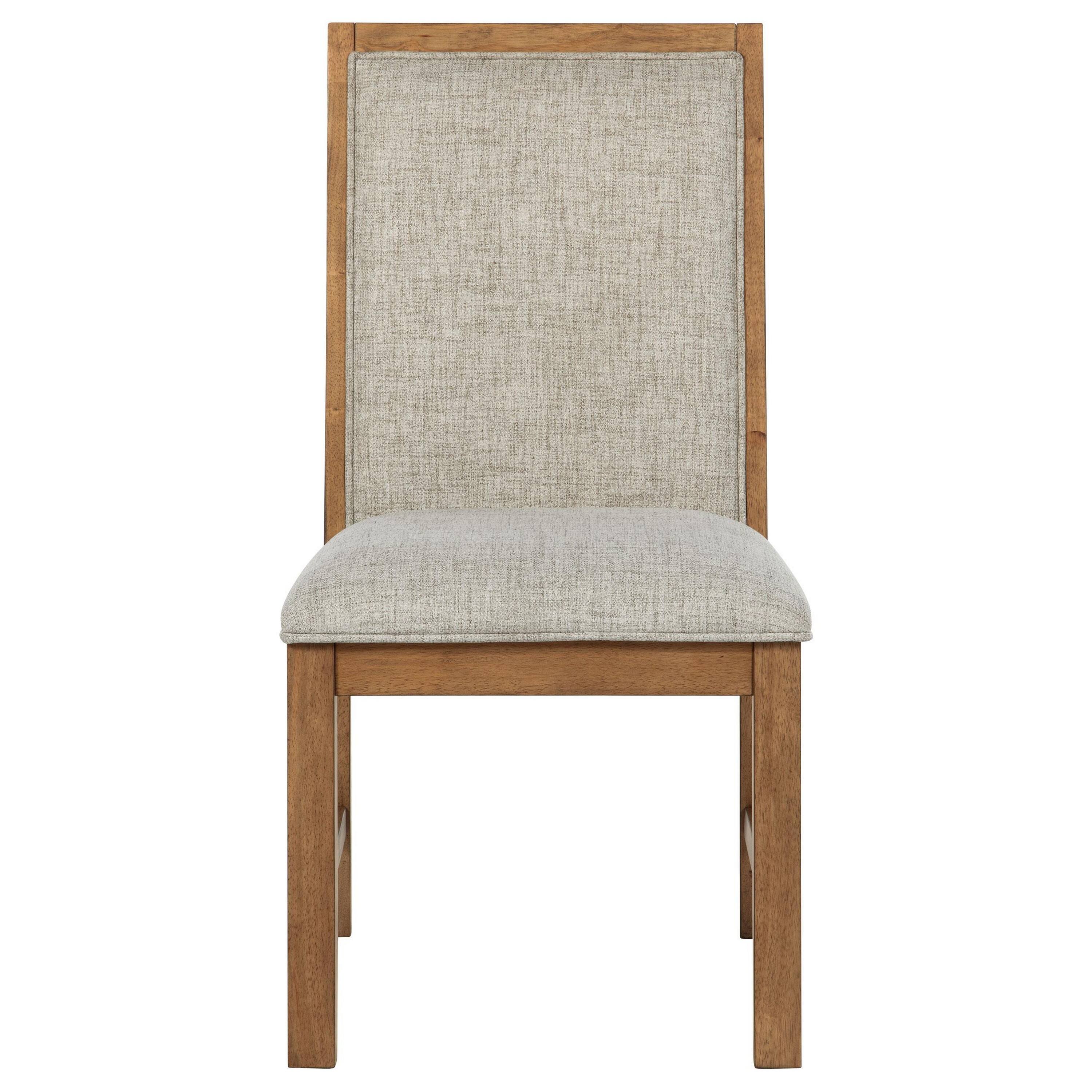 Manhattan Lane Rune Dining Side Chair Set of 2, Brown Asian Hardwood ...