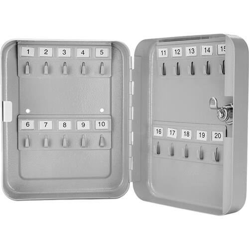 Best Buy: Barska 20 Position Key Lock Box Gray CB12482