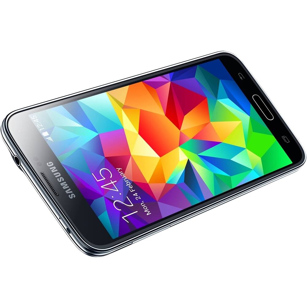 Best Buy: Samsung Pre-Owned Excellent Galaxy S 5 AT&T Branded 4G Cell ...