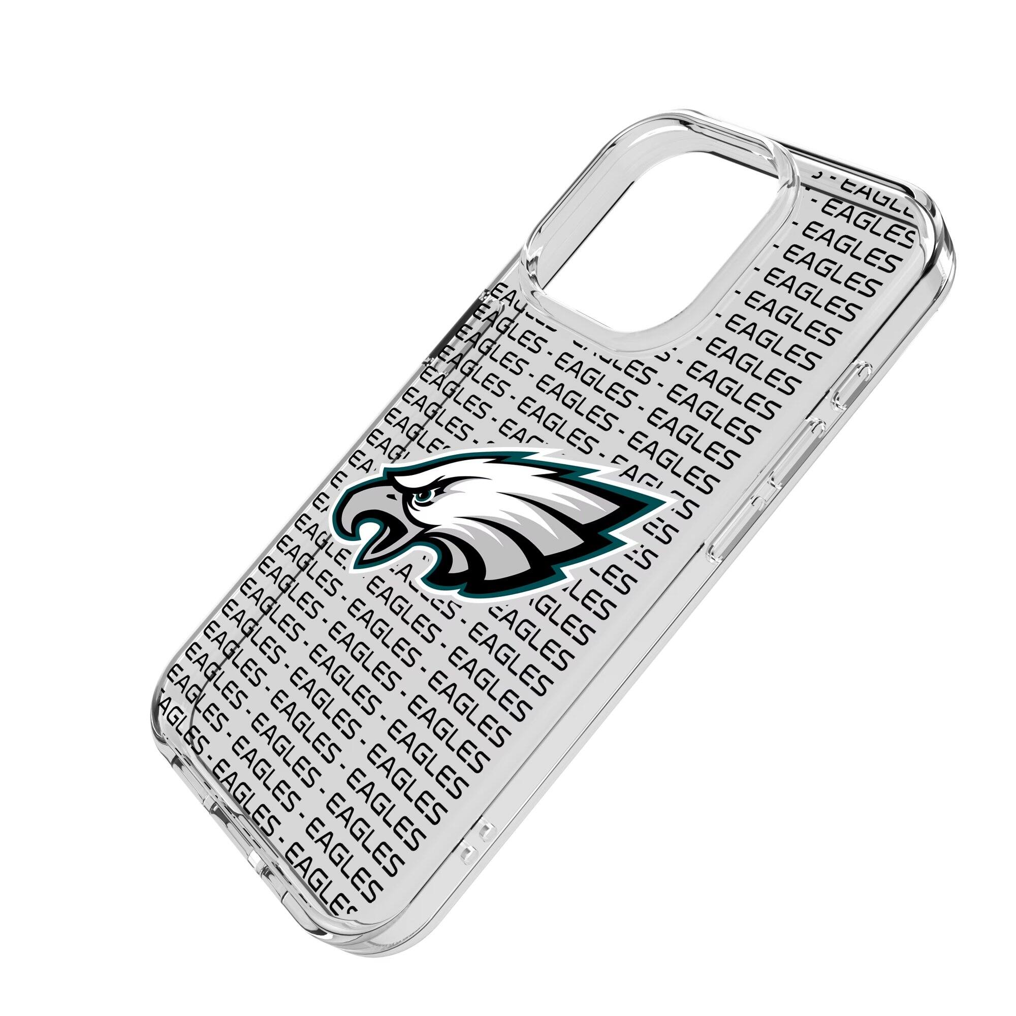 Keyscaper NFL Philadelphia Eagles iPhone Clear Text Backdrop Design ...