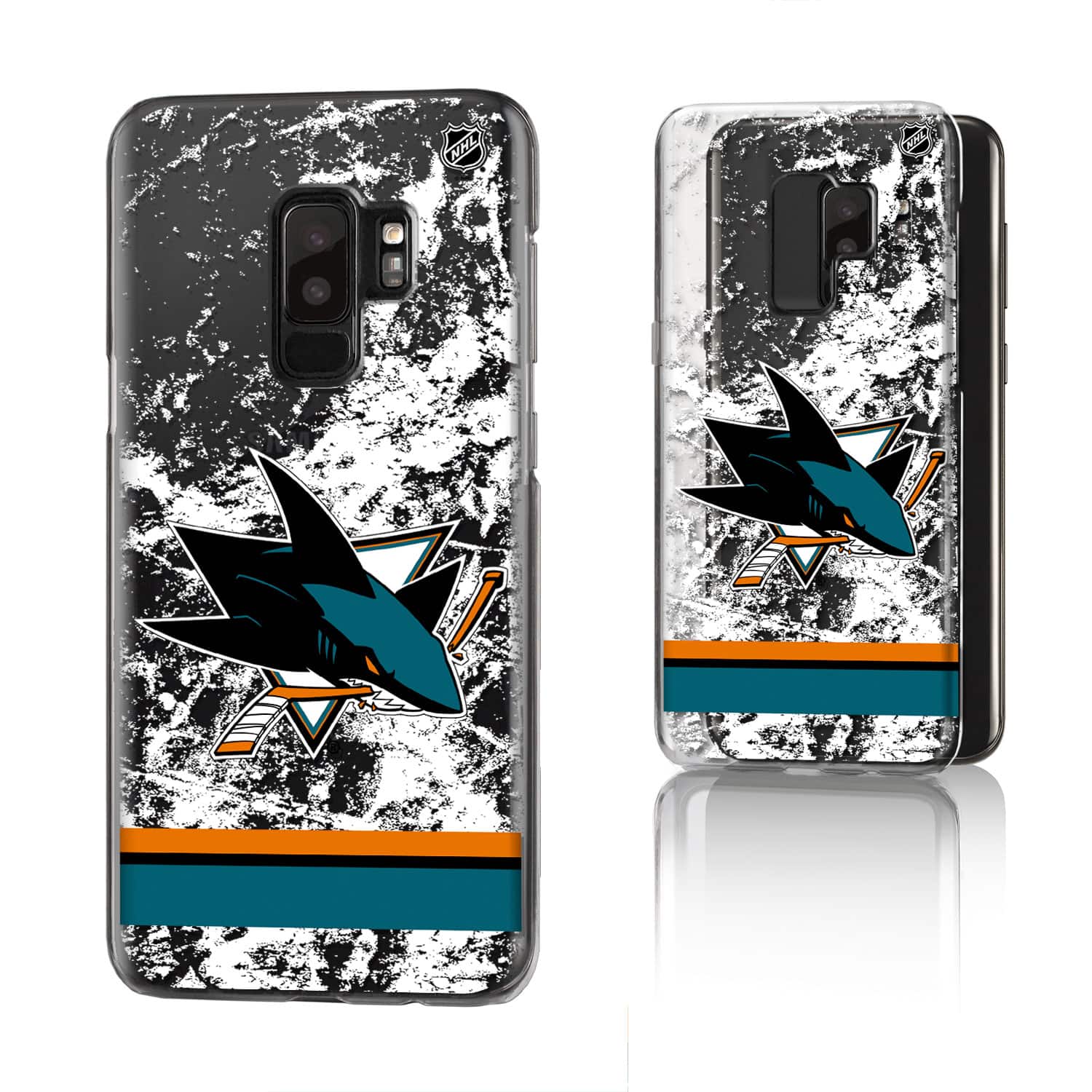 Keyscaper - NHL - San Jose Sharks Galaxy Stripe Clear Ice - S24 ...