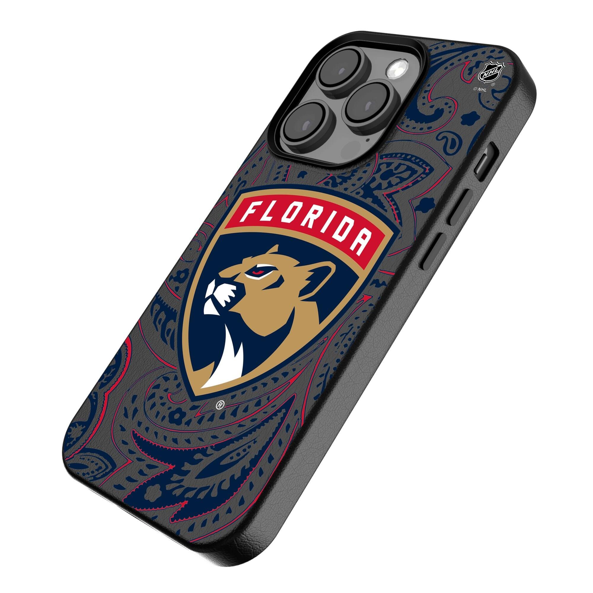 Keyscaper NHL Florida Panthers Paisley iPhone Magnetic Bump Case 14 Pro ...