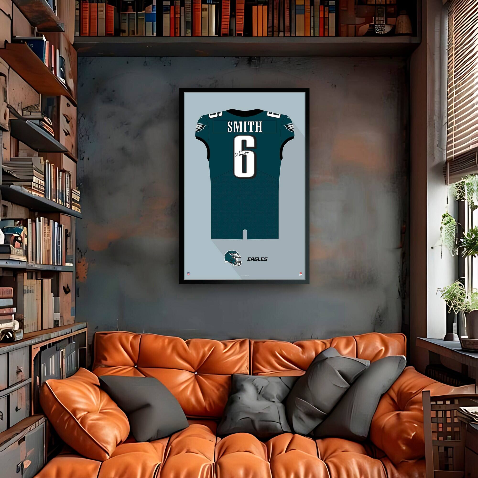 Sporticulture DeVonta Smith Philadelphia Eagles Facsimile Signature ...