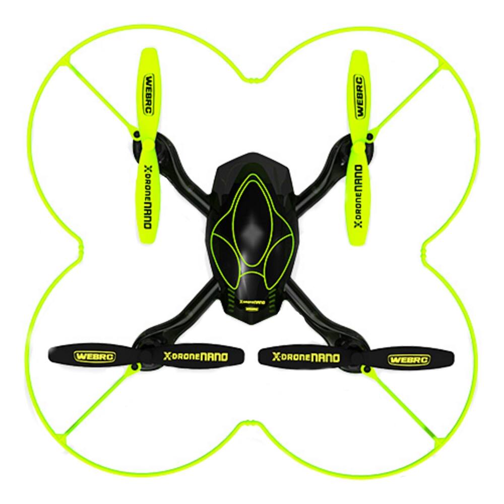 Best Buy: WebRC XDrone Nano Quadcopter Black/Green G140006