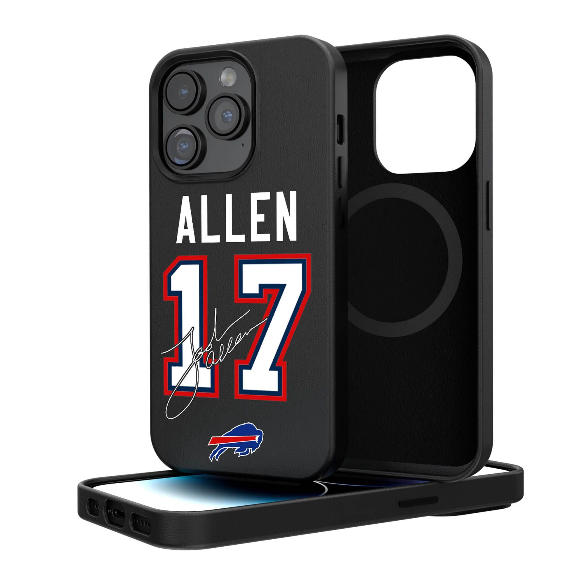 Keyscaper NFL Josh Allen Buffalo Bills iPhone Magnetic Bump Case 15 ...