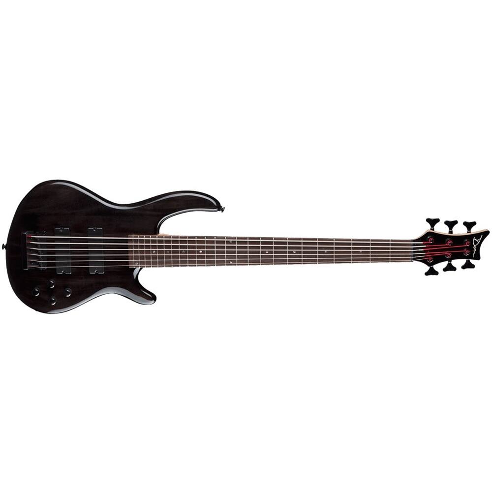 Dean Edge 6 6 String Full Size Electric Guitar Transparent black ...