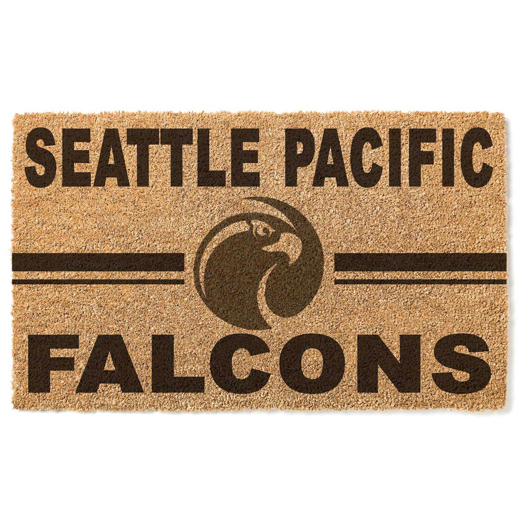 Jardine Seattle Pacific Falcons 18" x 30" Team Logo Doormat Brown ...