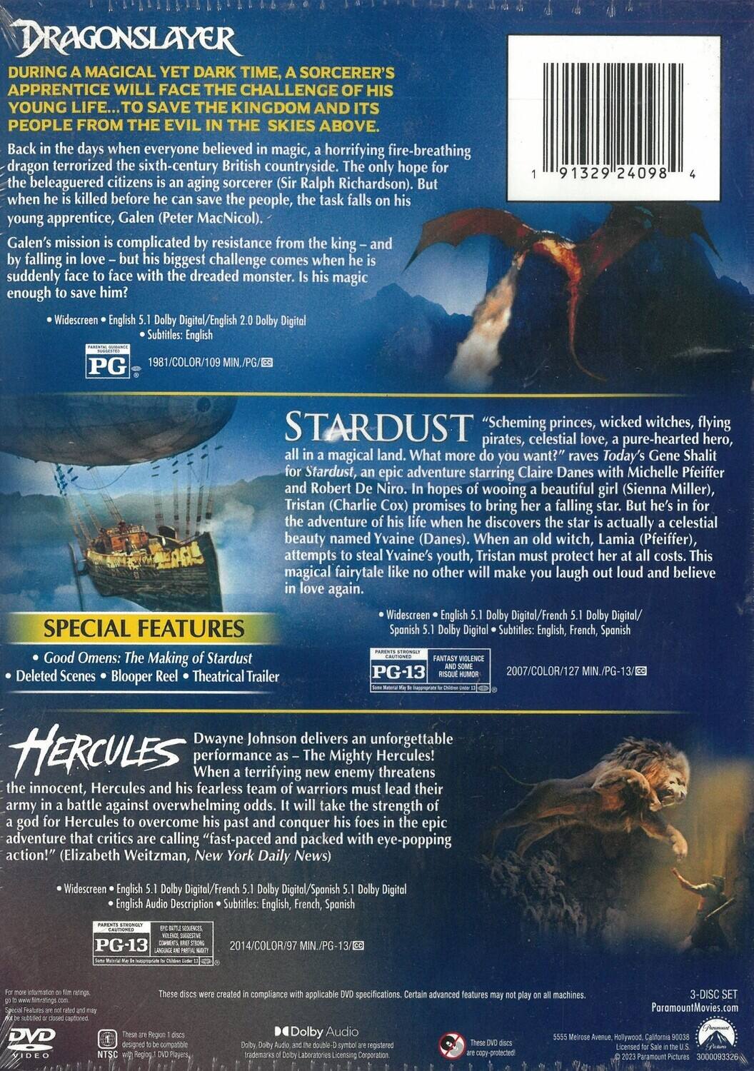 Fantasy Adventure: 3 Movie Collection DVD - Best Buy