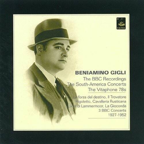 Various Artists Beniamino Gigli: BBC Recordings / Various COMPACT DISCS ...