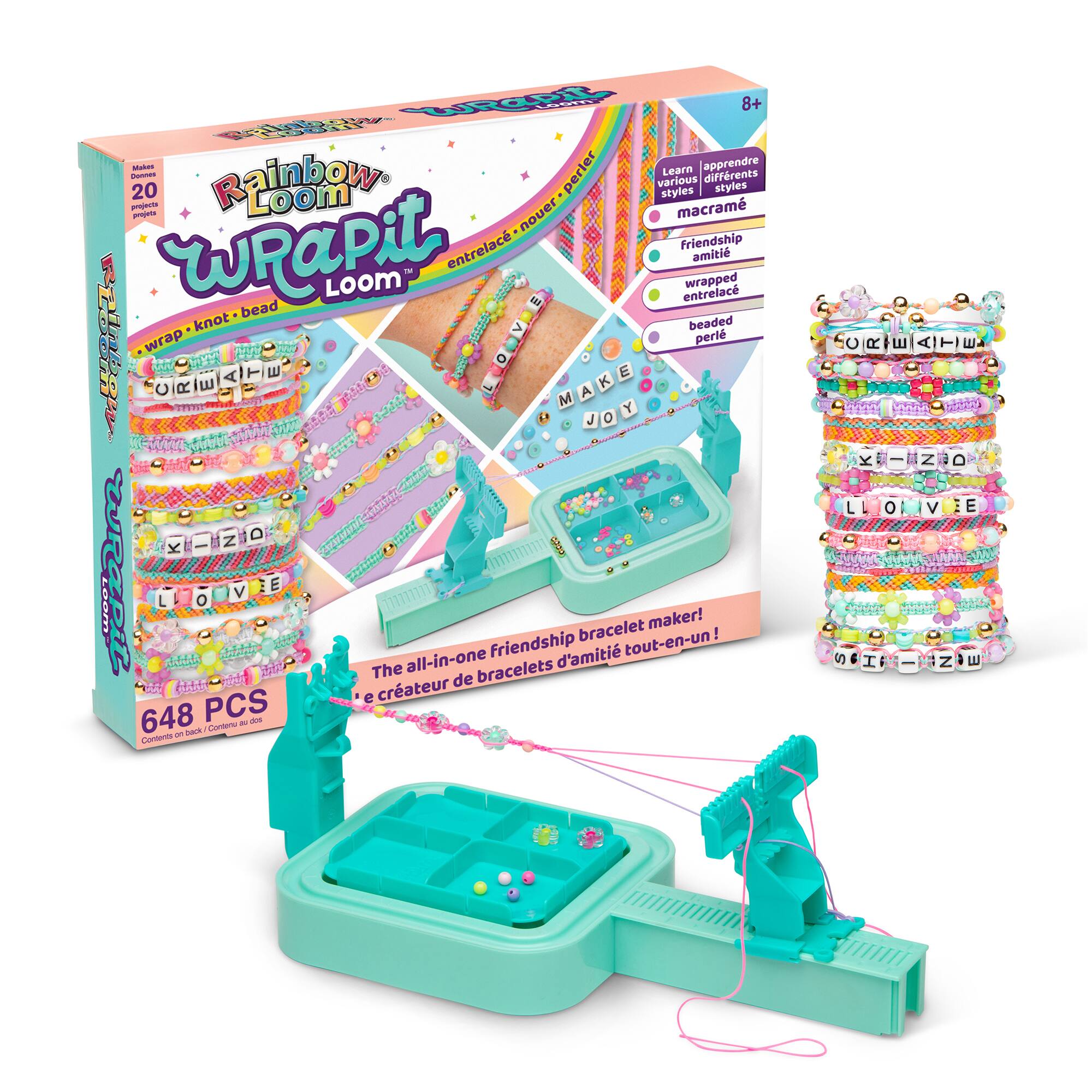 Choon's Design Rainbow Loom: Wrapit Loom Bracelet Maker DIY Friendship ...