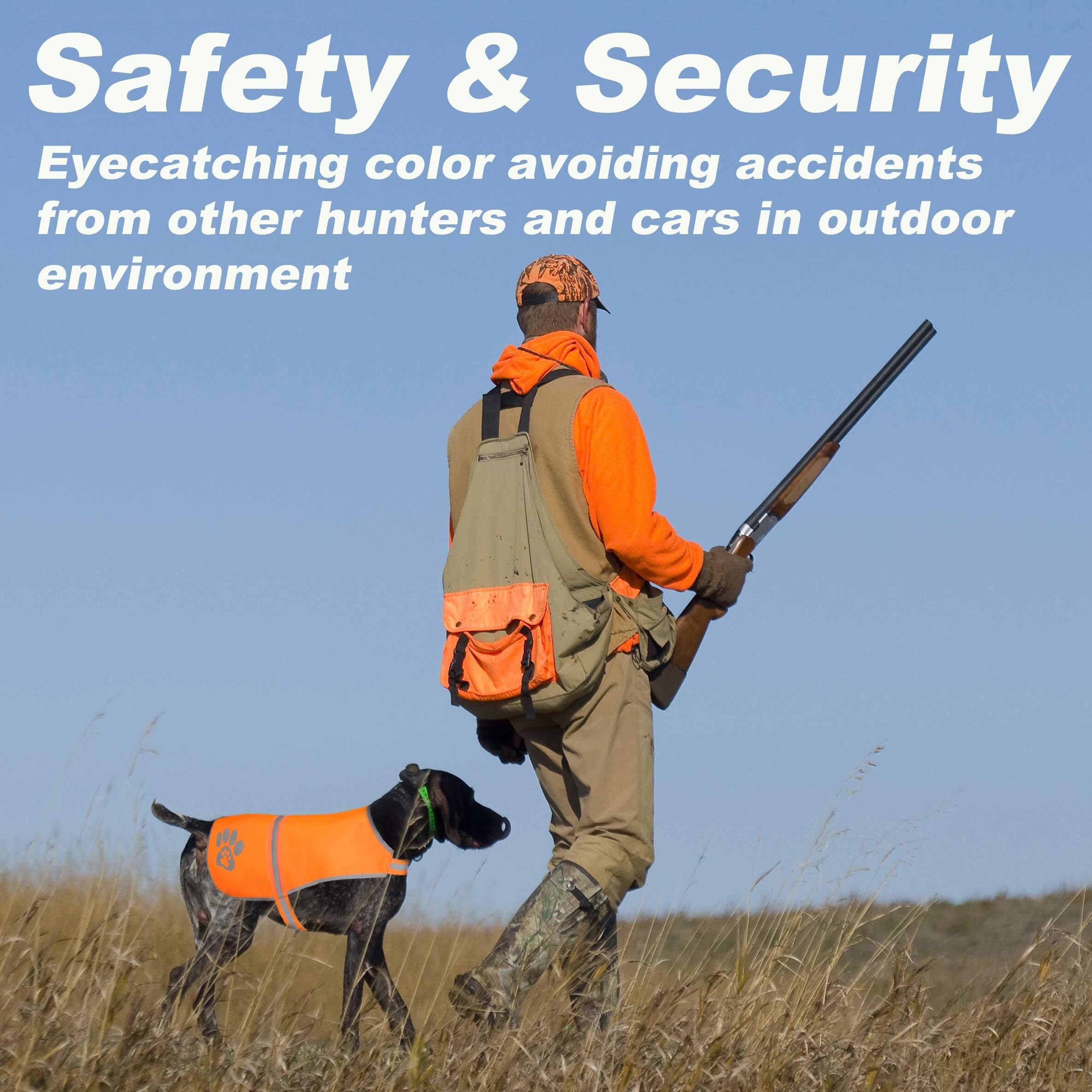 Paradigms Interiors Reflective Safety Vest High Visibility Keep Dogs ...