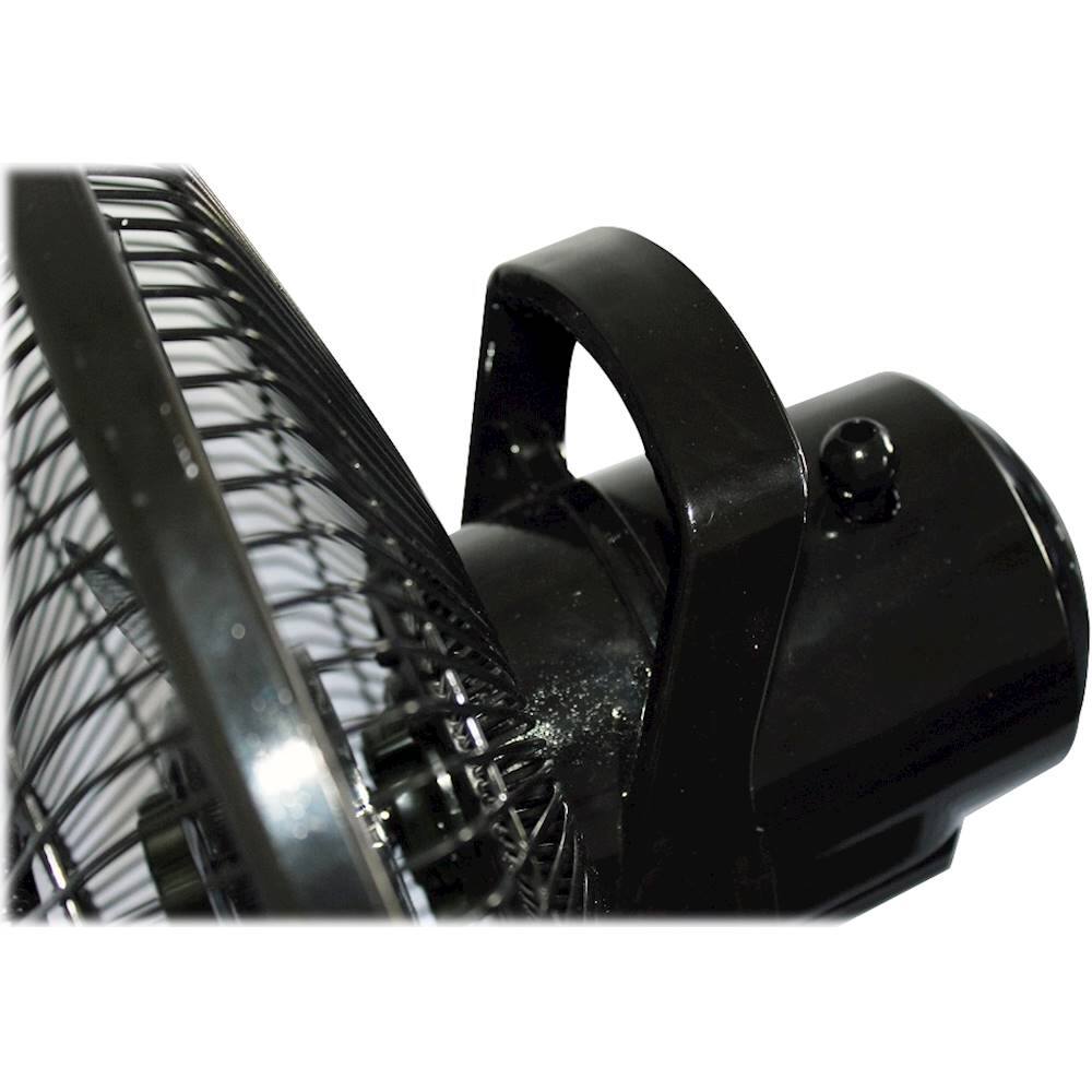 Best Buy: Keystone 12 In. Table-to-Floor Pedestal Fan Gun Metal KSTFD125AG