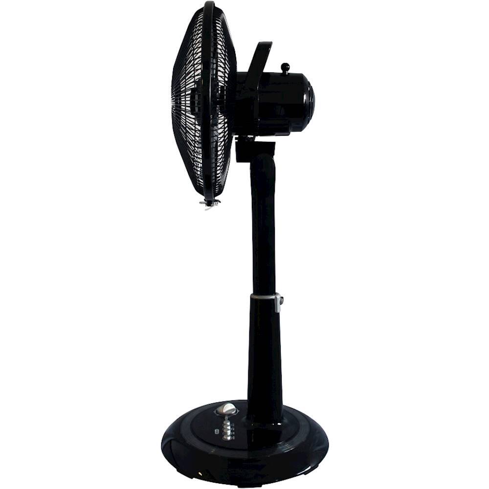 Best Buy: Keystone 12 In. Table-to-Floor Pedestal Fan Gun Metal KSTFD125AG