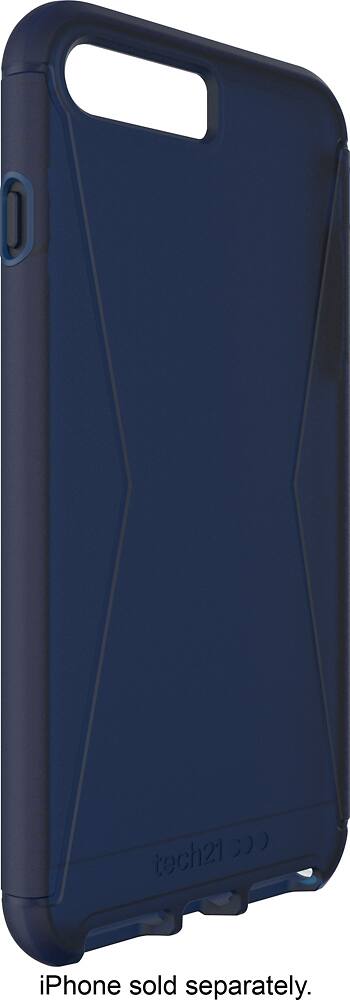 Best Buy: Tech21 Evo Tactical Case for Apple® iPhone® 7 Plus Blue 47744BBR