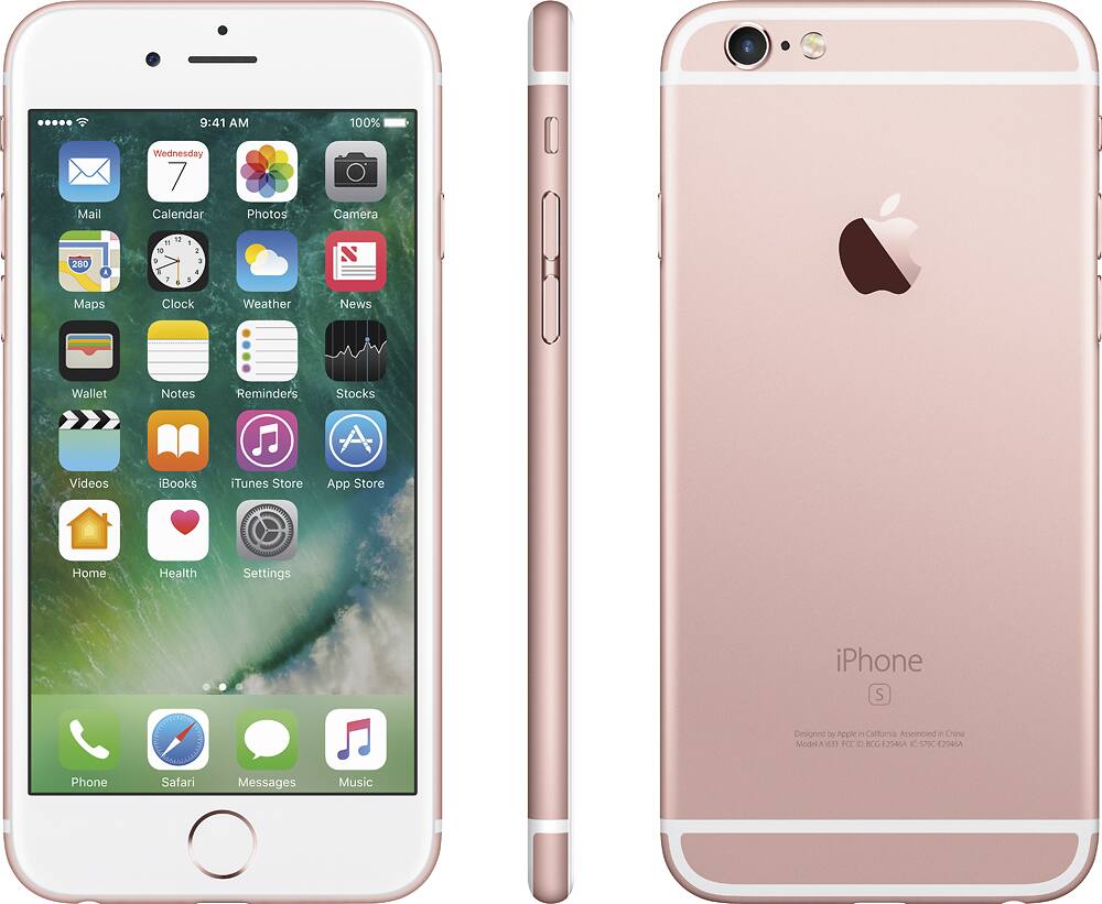 Customer Reviews: Apple iPhone 6s 16GB Rose gold (AT&T) MKRF2LL/A ...