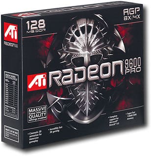 Best Buy: ATI RADEON 9600 PRO 128MB AGP Graphics Card 100-437002