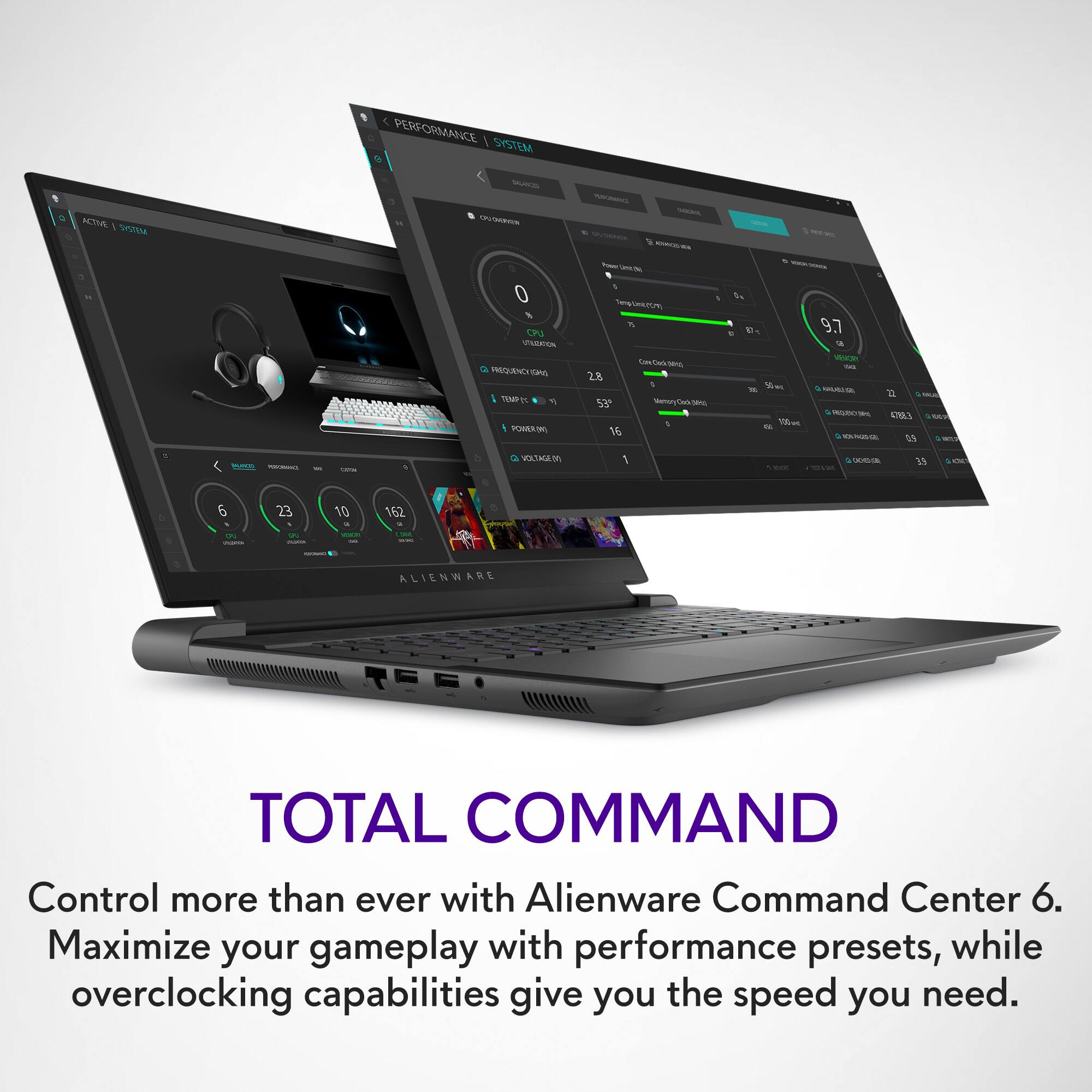 Alienware m18 R2 18" 165Hz Gaming Laptop QHD Intel Core 14th Gen i9 ...