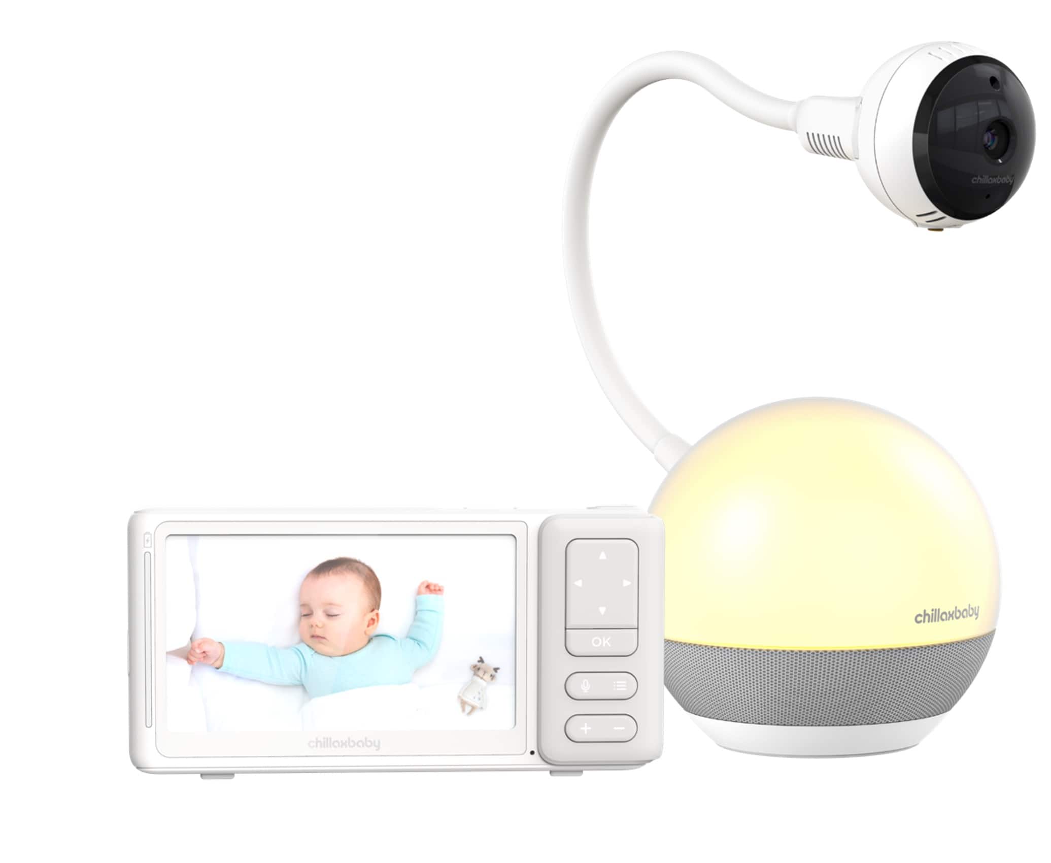 Best Buy: Chillax BobyMood Plus WIFI-Enabled Baby Monitor with 5 ...