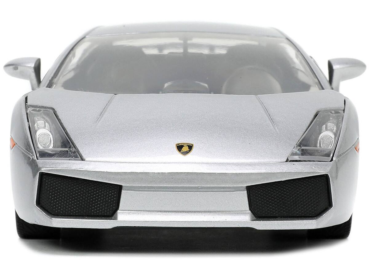 Jada Lamborghini Gallardo Superleggera Silver Metallic with Yellow ...