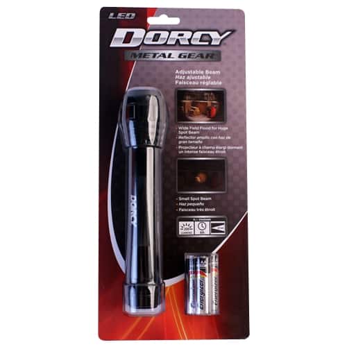 Best Buy: Dorcy 200 Lumen Focusing Flashlight Black 41-4416