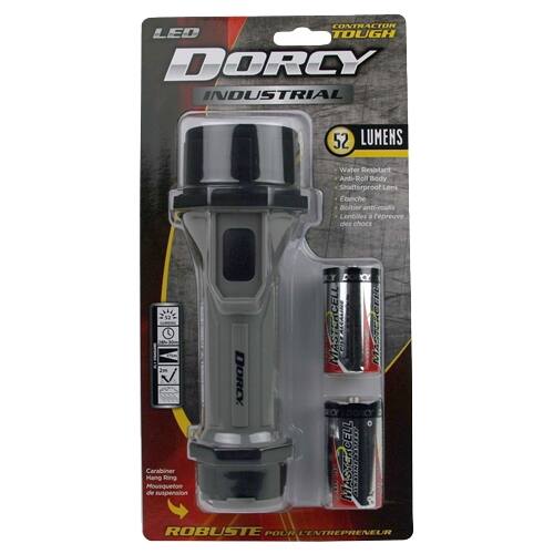 Best Buy: Dorcy Industrial LED Flashlight Gray with Black Trim 41-2608