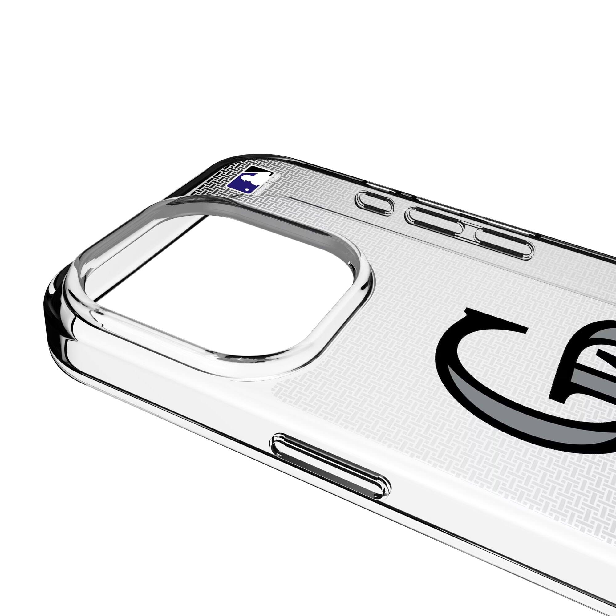 Keyscaper MLB Colorado Rockies Linen Logo iPhone Clear Case 15 Pro ...