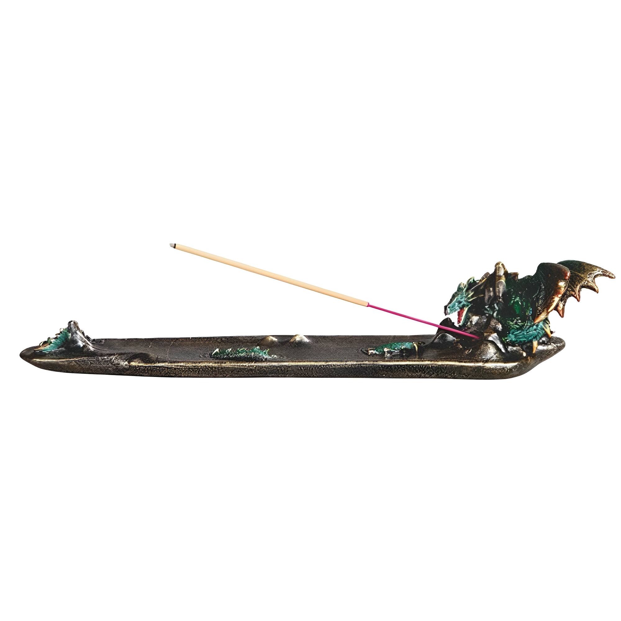 FC Design 9.5"W Dragon Incense Burner Computer Desk Tabletop Decoration ...