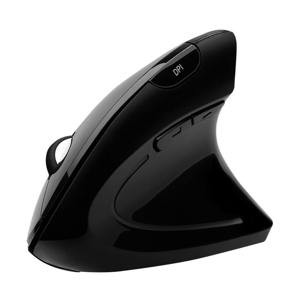 Adesso iMouse Wireless Optical Ergonomic Mouse Wireless Black IMOUSEE10 ...
