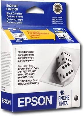 Best Buy: Epson Ink Cartridge Black Black S189108