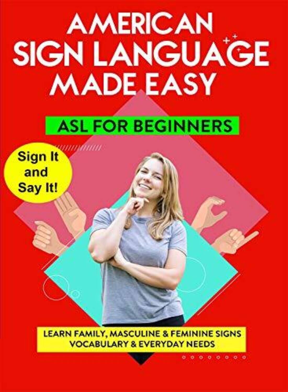 American Sign Language Learn Family, Masculine & Feminine Signs ...