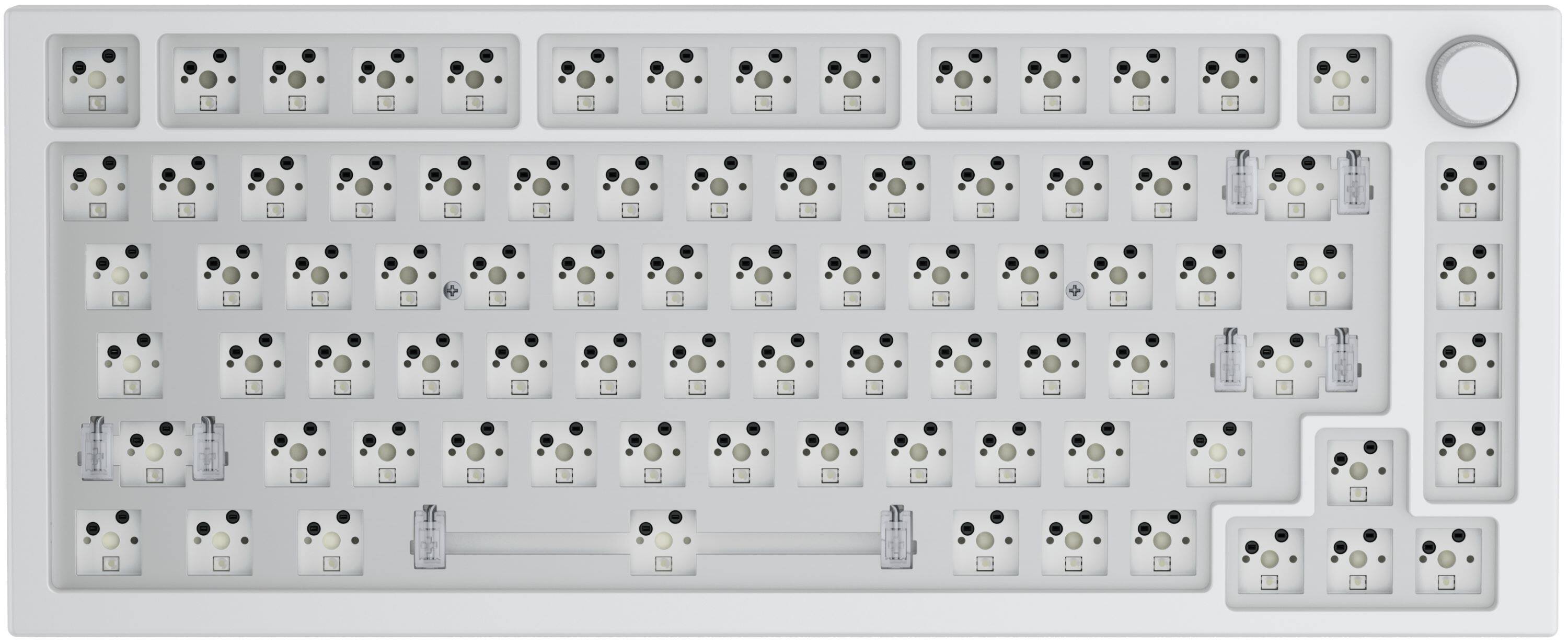 Customer Reviews: Glorious GMMK PRO 75% Alternative Top Frame White GLO ...