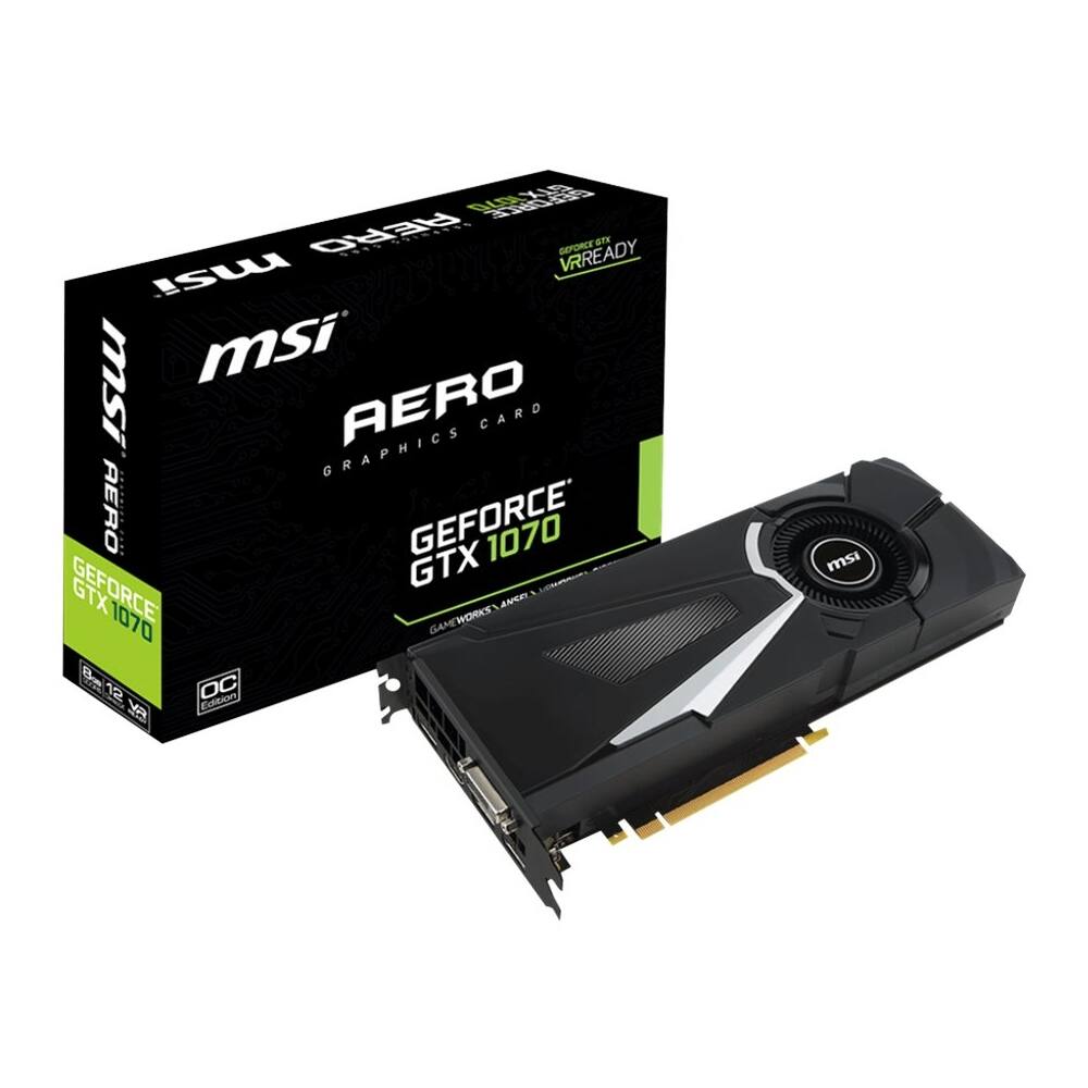 Best Buy: MSI NVIDIA GeForce GTX 1070 8GB GDDR5 PCI Express 3.0 ...