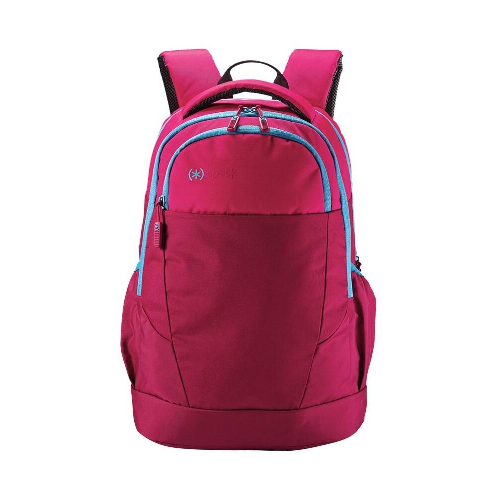 Best Buy: Speck Stingray Laptop Backpack Gray/Dynamic pink 749034083