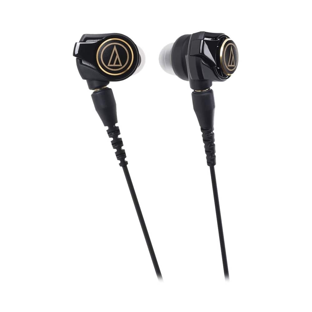 Best Buy: Audio-Technica SOLID BASS Wired In-Ear Headphones Black AUD ...