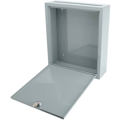 Best Buy: Barska Safe with Key Lock Gray CB12712