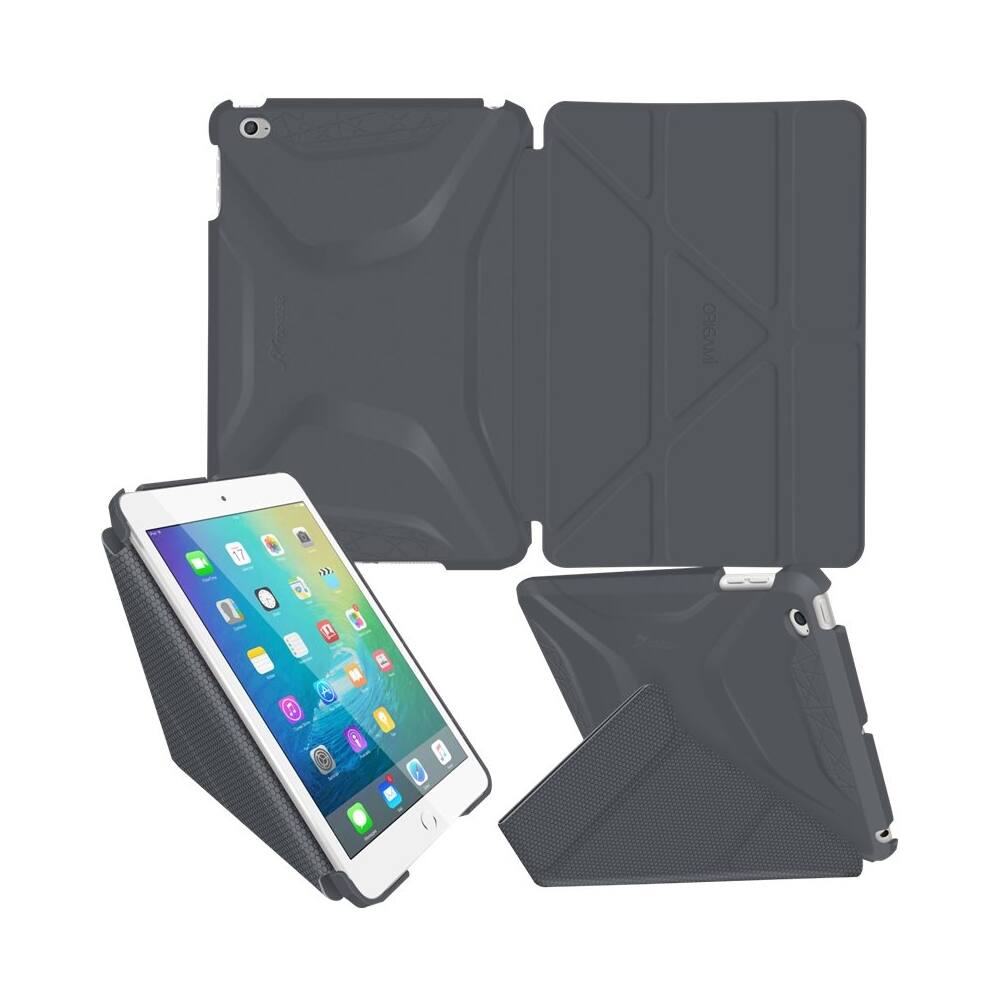 Best Buy: RooCase Protective Case for Apple® iPad® mini 4 Space gray RC ...