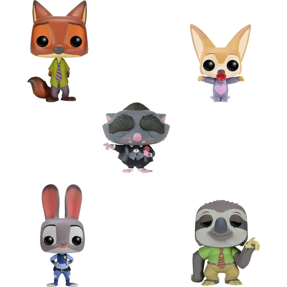 Funko Zootopia POP! Disney: Vinyl Collectors Set: Nick Wilde, Judy ...