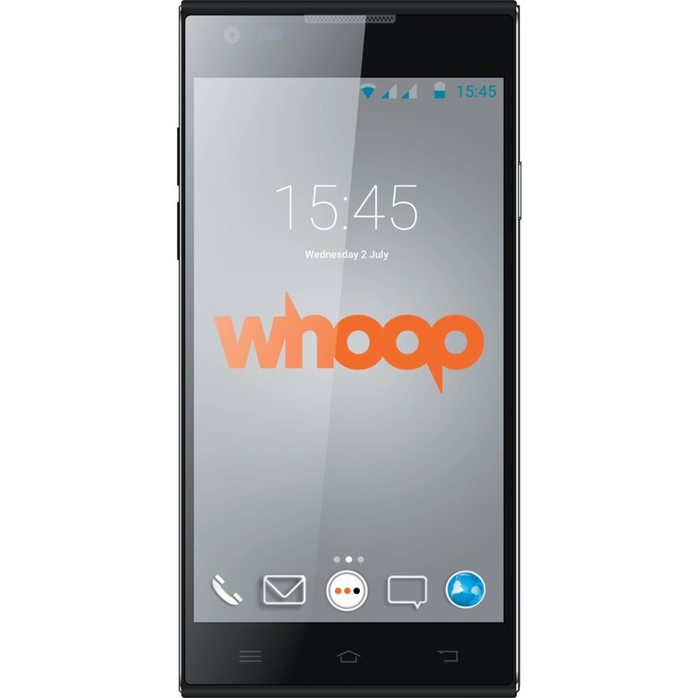 WHOOP YOO 3 with 8GB Memory Cell Phone (Unlocked) Silver/Black YOO-3 ...