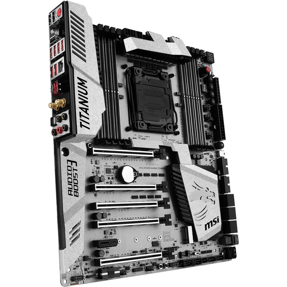 Best Buy: MSI ATX Motherboard 3466MHz (Socket LGA2011-v3) X99AXPOWERGAMTI