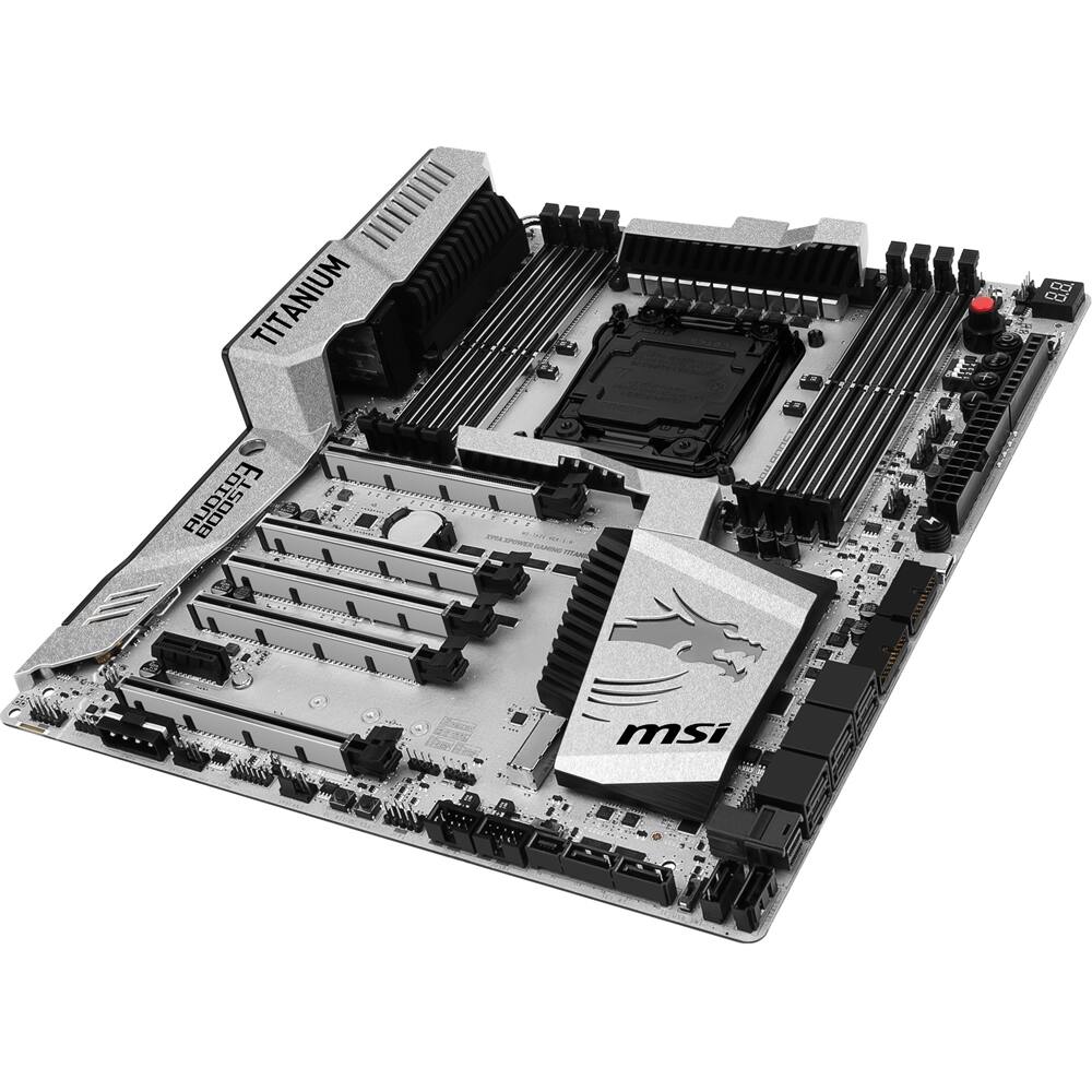 Best Buy: MSI ATX Motherboard 3466MHz (Socket LGA2011-v3) X99AXPOWERGAMTI