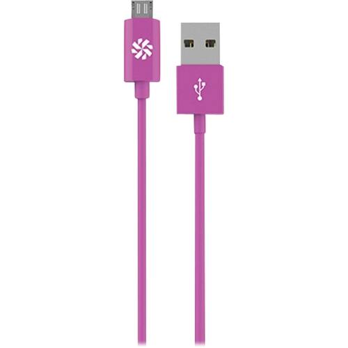 Best Buy: Kanex 4' USB Type A-to-Micro USB Device Cable Purple KMUSB4FPR